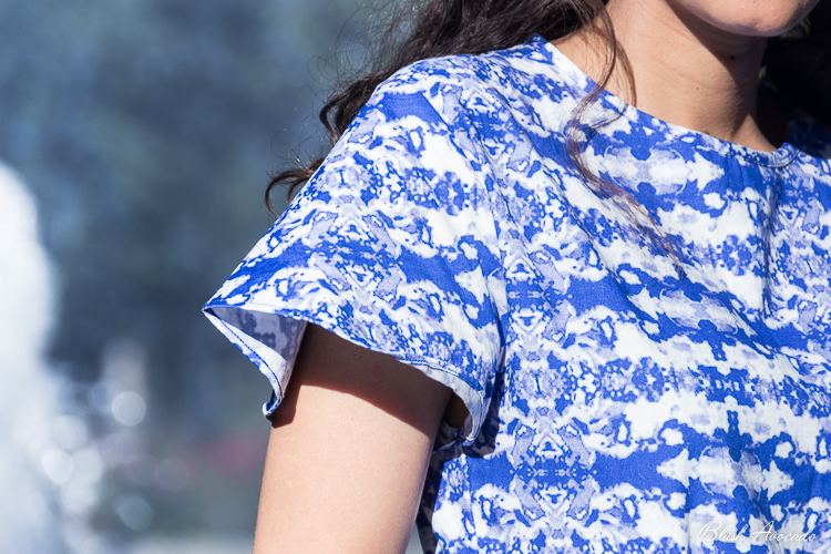 OOTD : the blue dress