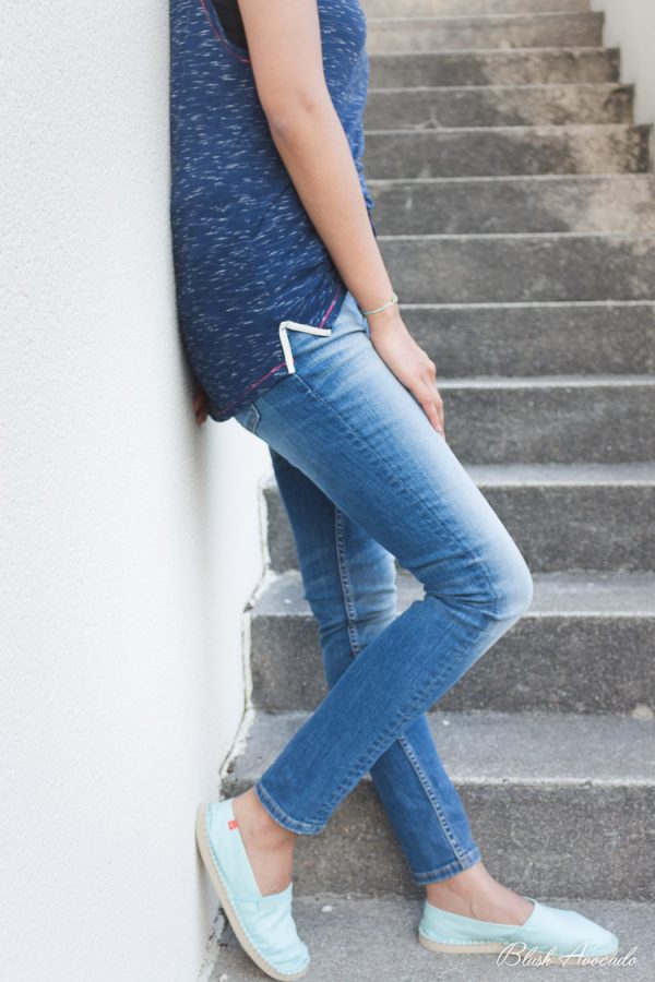 OOTD : shades of blue