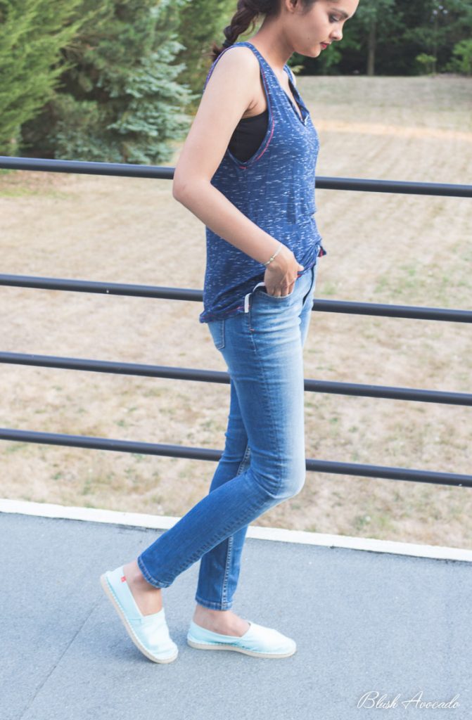 OOTD : shades of blue