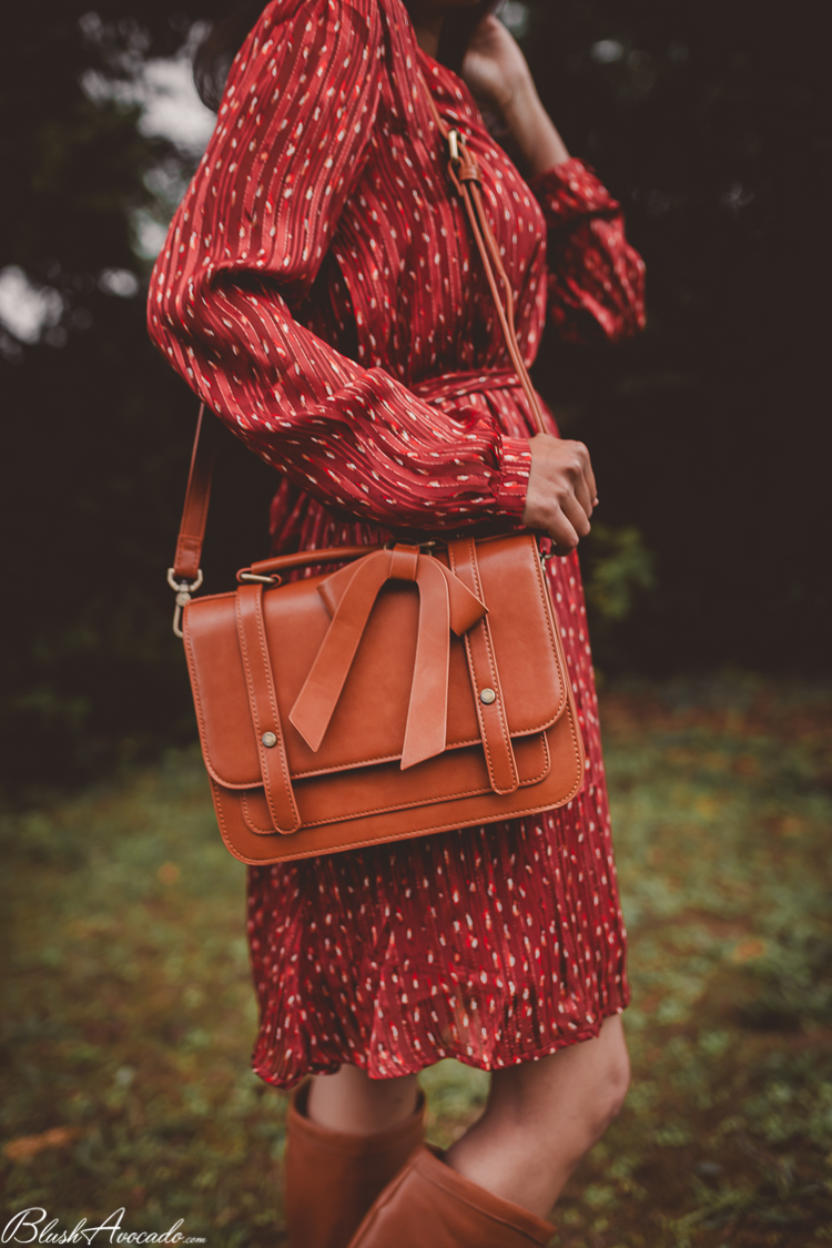 La robe terracotta parfaite pour l'automne et donner bonne mine